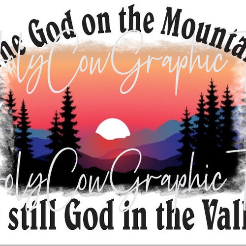 Christian PNG Sublimation Design Digital Download the God on - Etsy