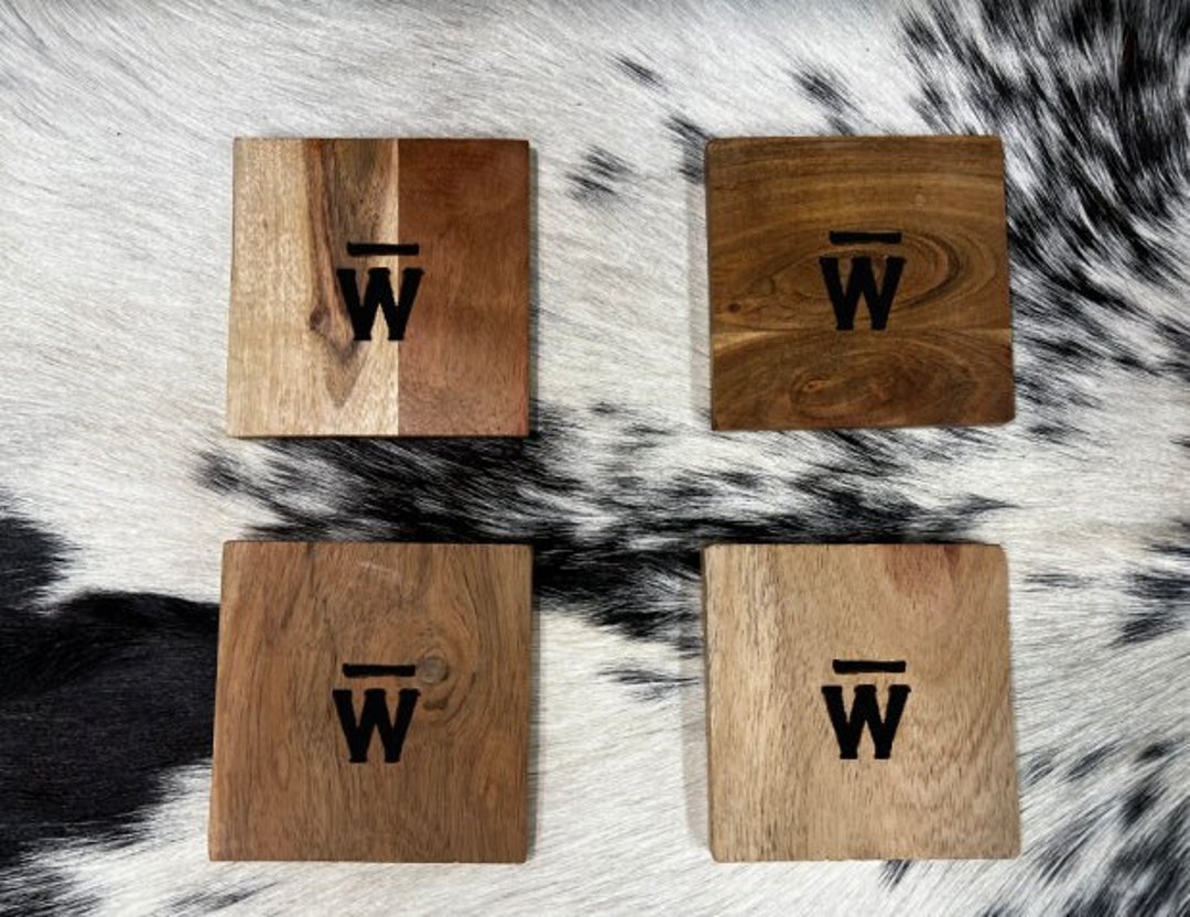 Custom Brand Coasters | Personalized Ranch Gifts | Western Brand Square ...