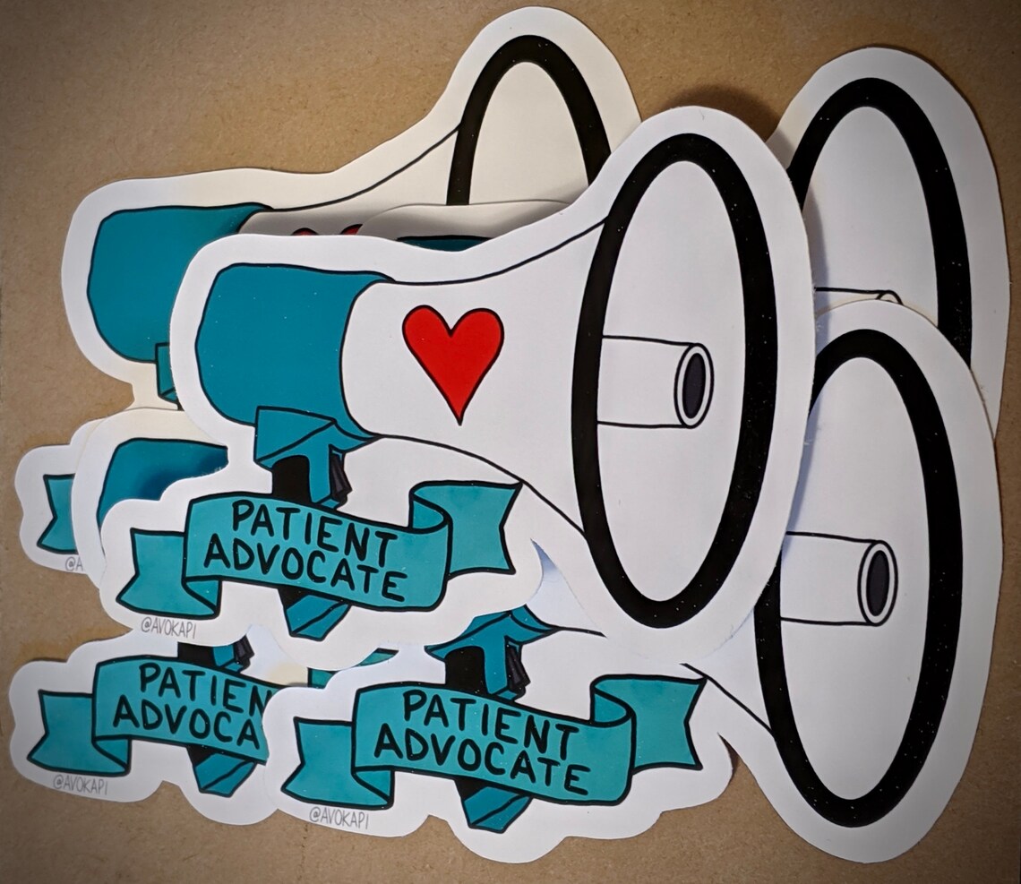 Patient Advocate Sticker Vet Tech Sticker RN Sticker - Etsy