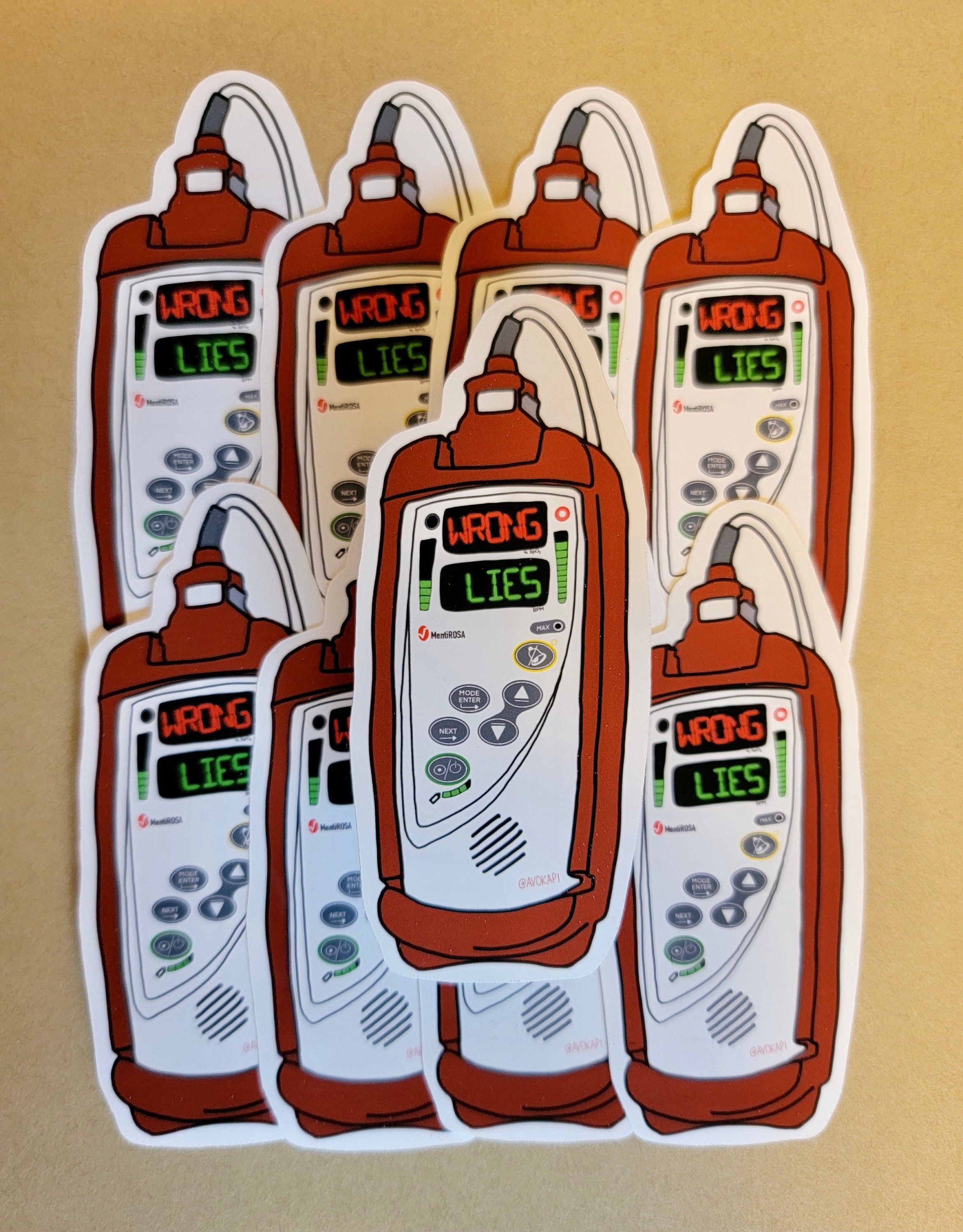 Pulse Oximeter Sticker ~ Veterinary Technician Sticker ~ Vet Tech ...