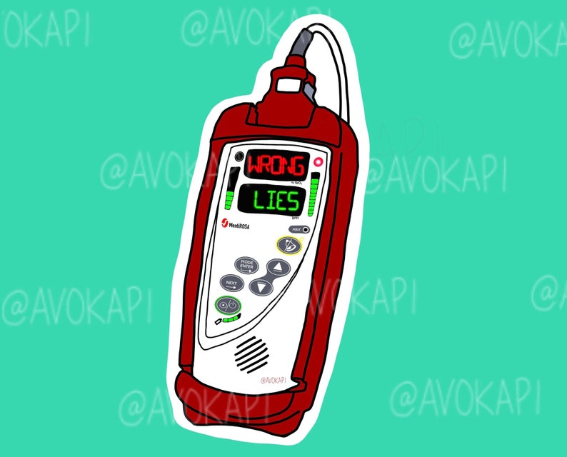 Pulse Oximeter Sticker ~ Veterinary Technician Sticker ~ Vet Tech ...