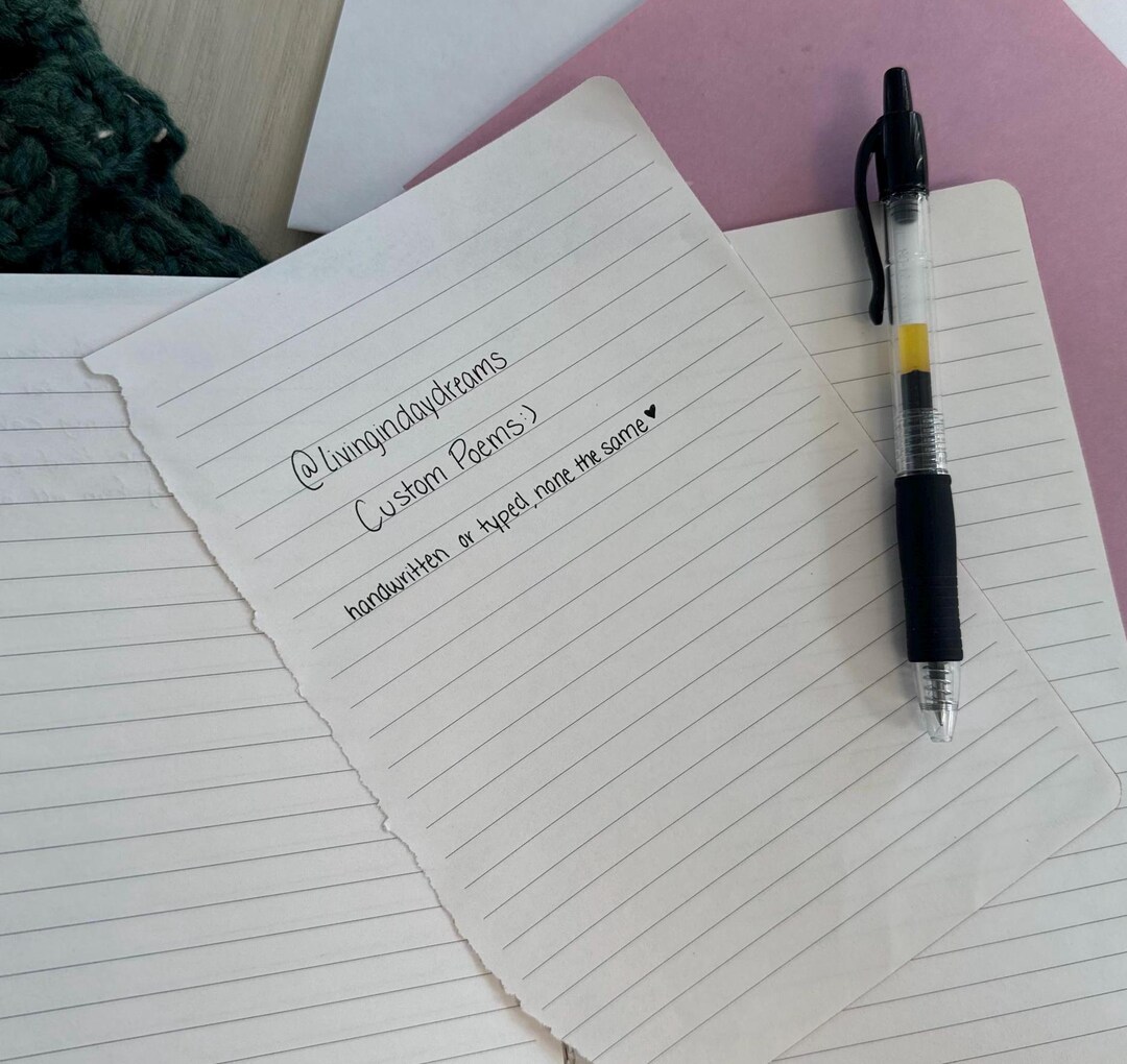Custom Poems - Etsy