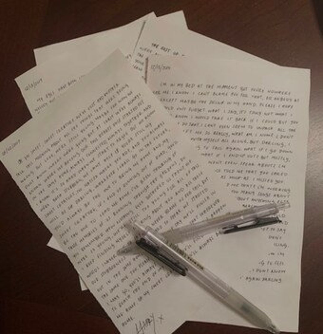 Harry Styles Song Inspired Letter - Etsy