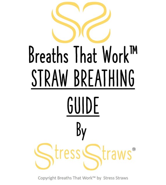 Download Our Breaths That Work™ Straw Breathing Guide 10 | Etsy