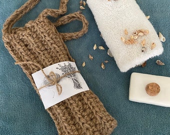 Sisal Back Strap Body Scrubber - Etsy