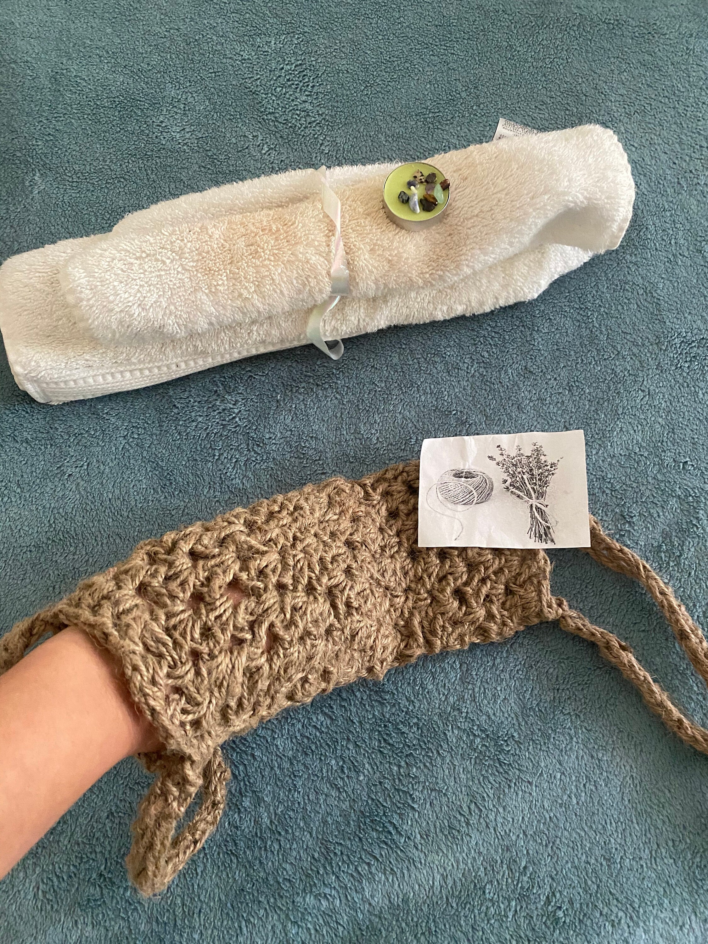 Exfoliating Body Scrubber Anti Cellulite Brush Natural Jute Fiber ...