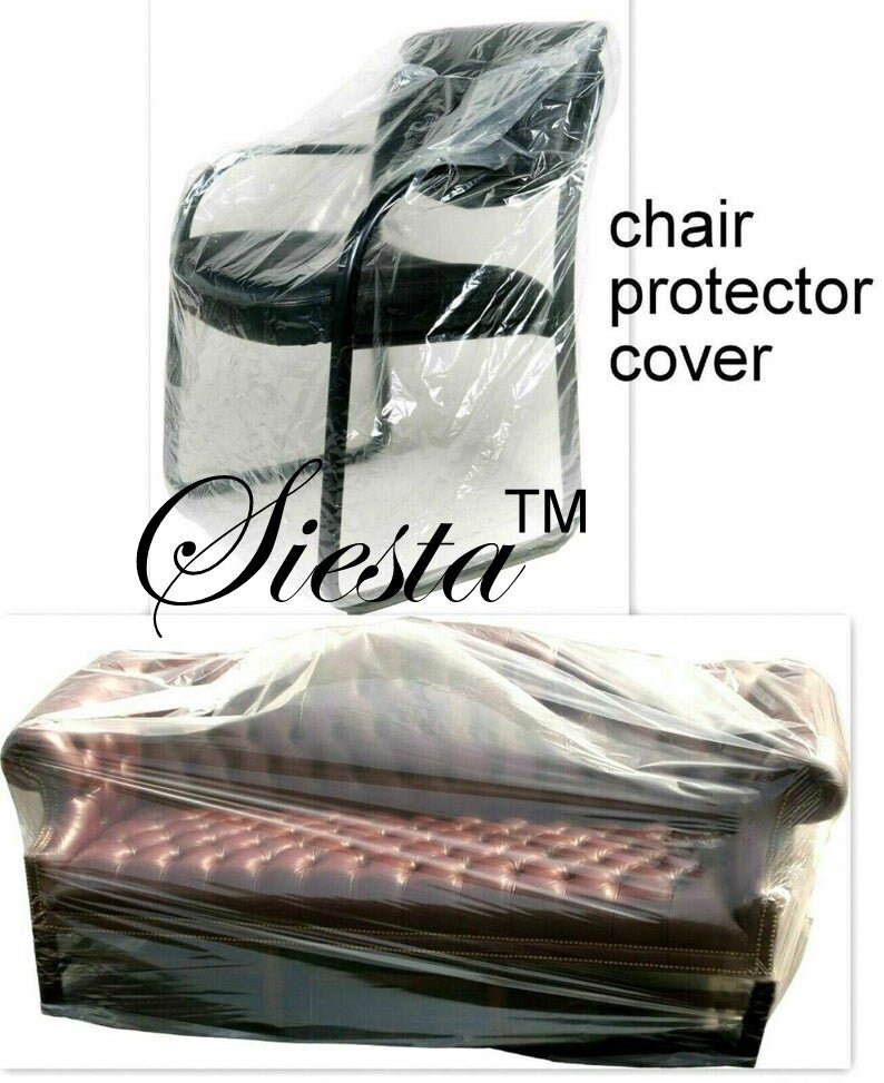 Sofa Settee Armchair Protector Dust Cover Polythene Plastic - Etsy UK