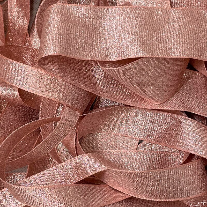 Rose Gold Ribbon - Etsy