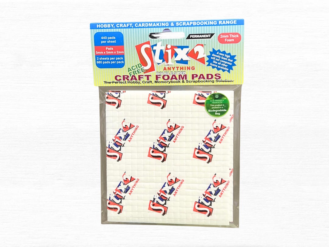 Double-sided Self-adhesive Craft Foam Pads - Super Value Pack 880 Pads ...