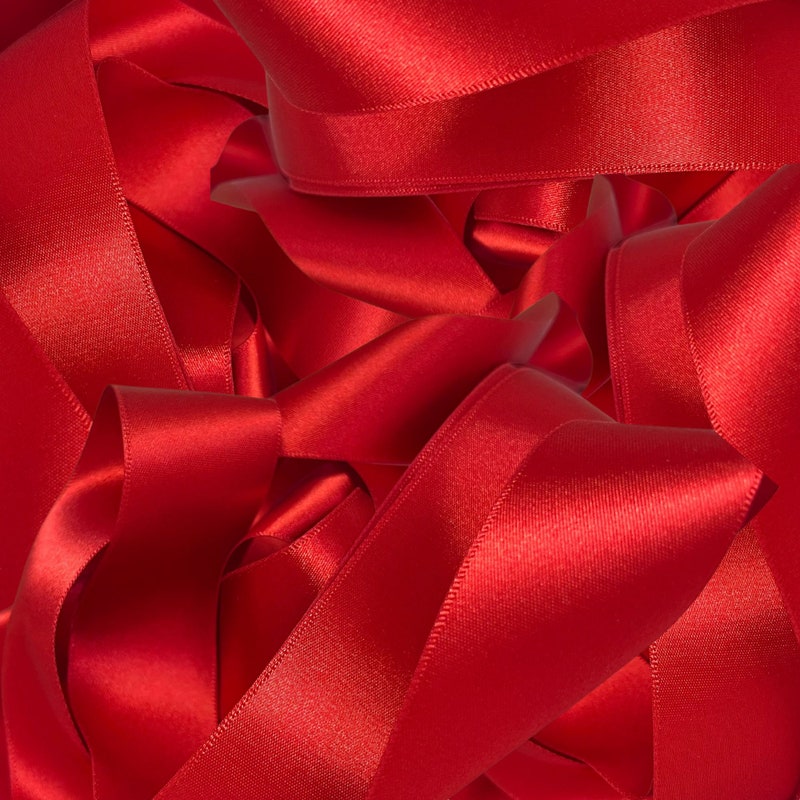 Satin Ribbon Flowers - Etsy