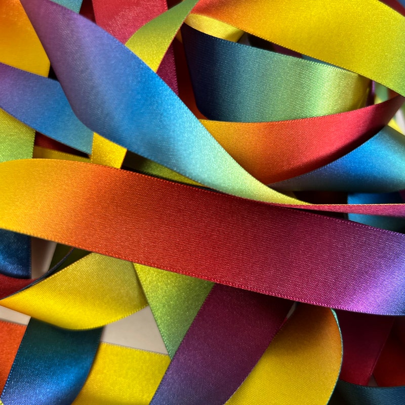 Rainbow Ribbon - Etsy