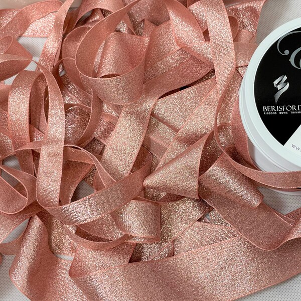 Rose Gold Ribbon - Etsy