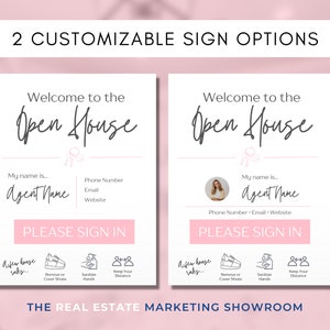 Editable Open House Sign-in Sheets Real Estate Printable Real Estate ...