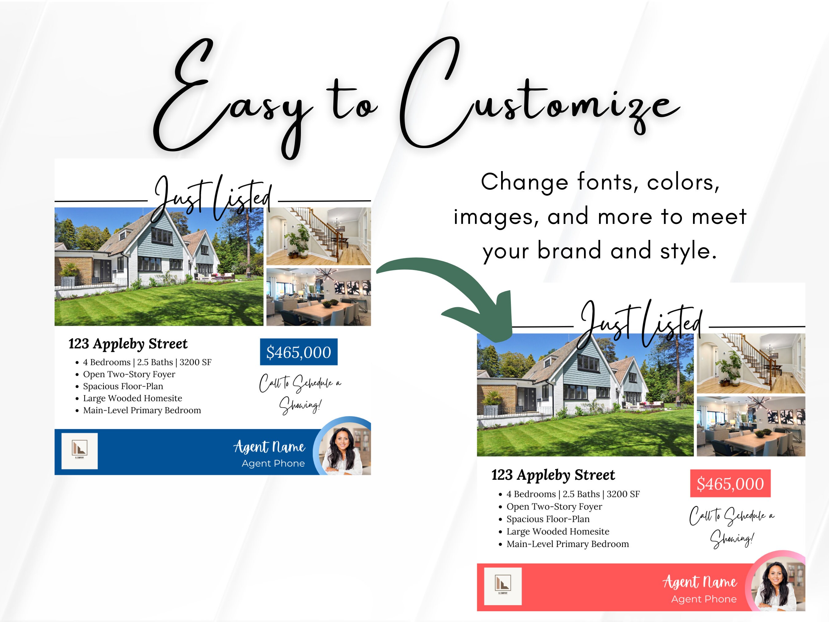 Real Estate June Marketing Template Social Media Bundle for June Father ...