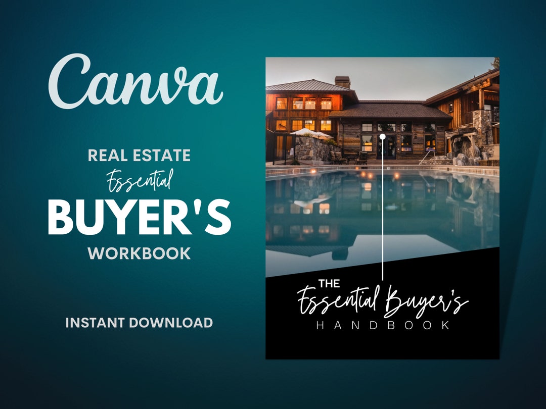Real Estate Buyer Workbook Real Estate Buyer Packet Real Estate Buyer ...