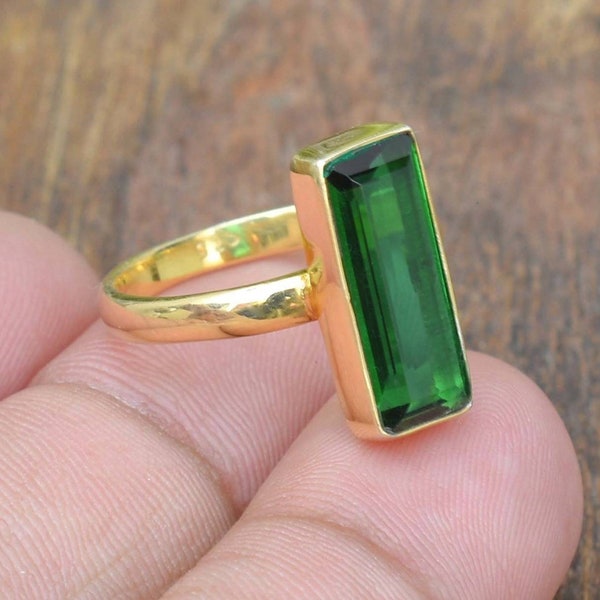 Rectangle Emerald - Etsy