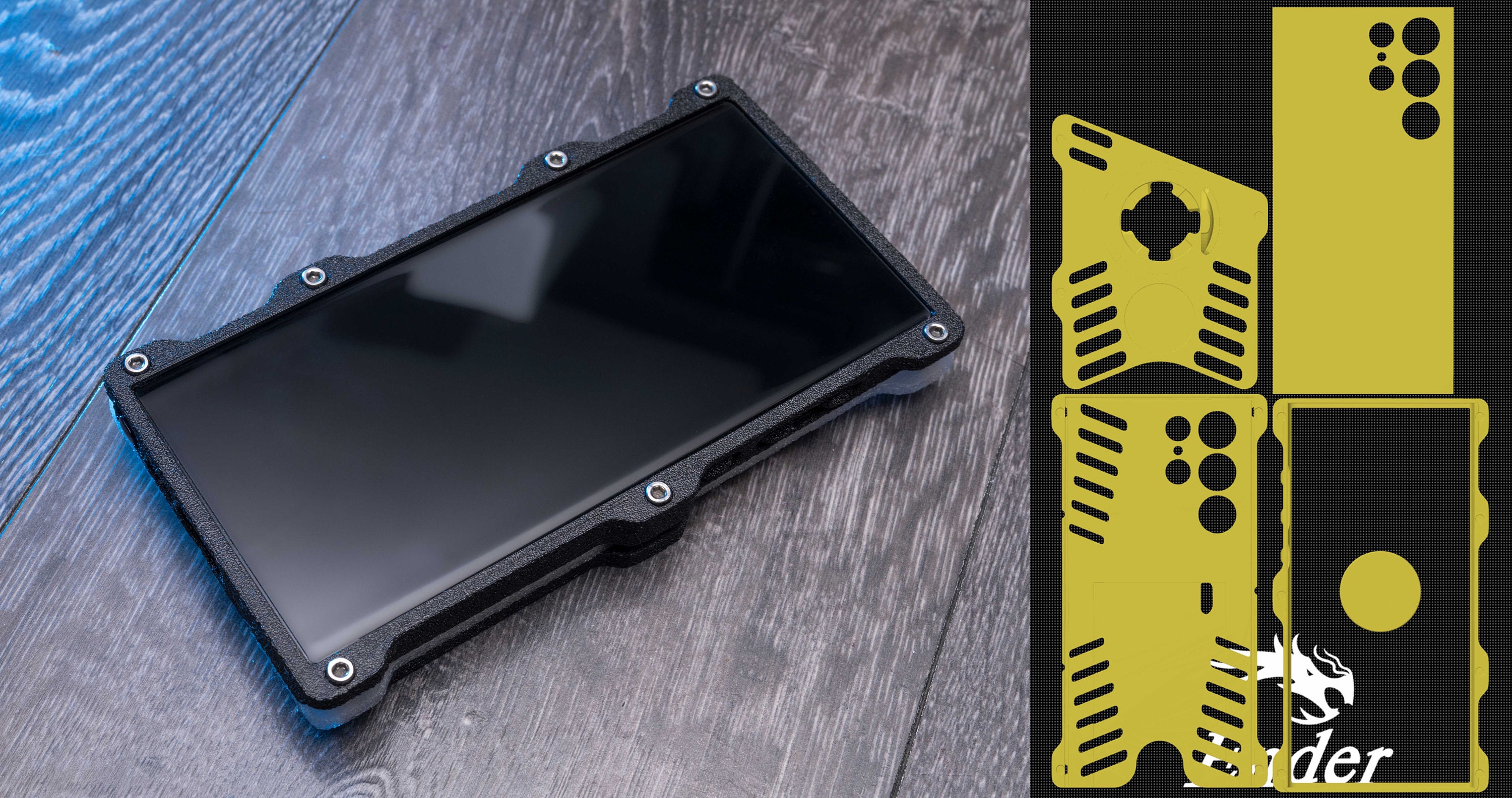 Samsung Galaxy S23 Ultra Phone Case 3D PRINTING FILES, Multi Functional ...