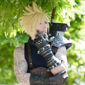 Cloud Strife Cosplay 3D Print Files: Armor, Sword + Tutorials (digital ...