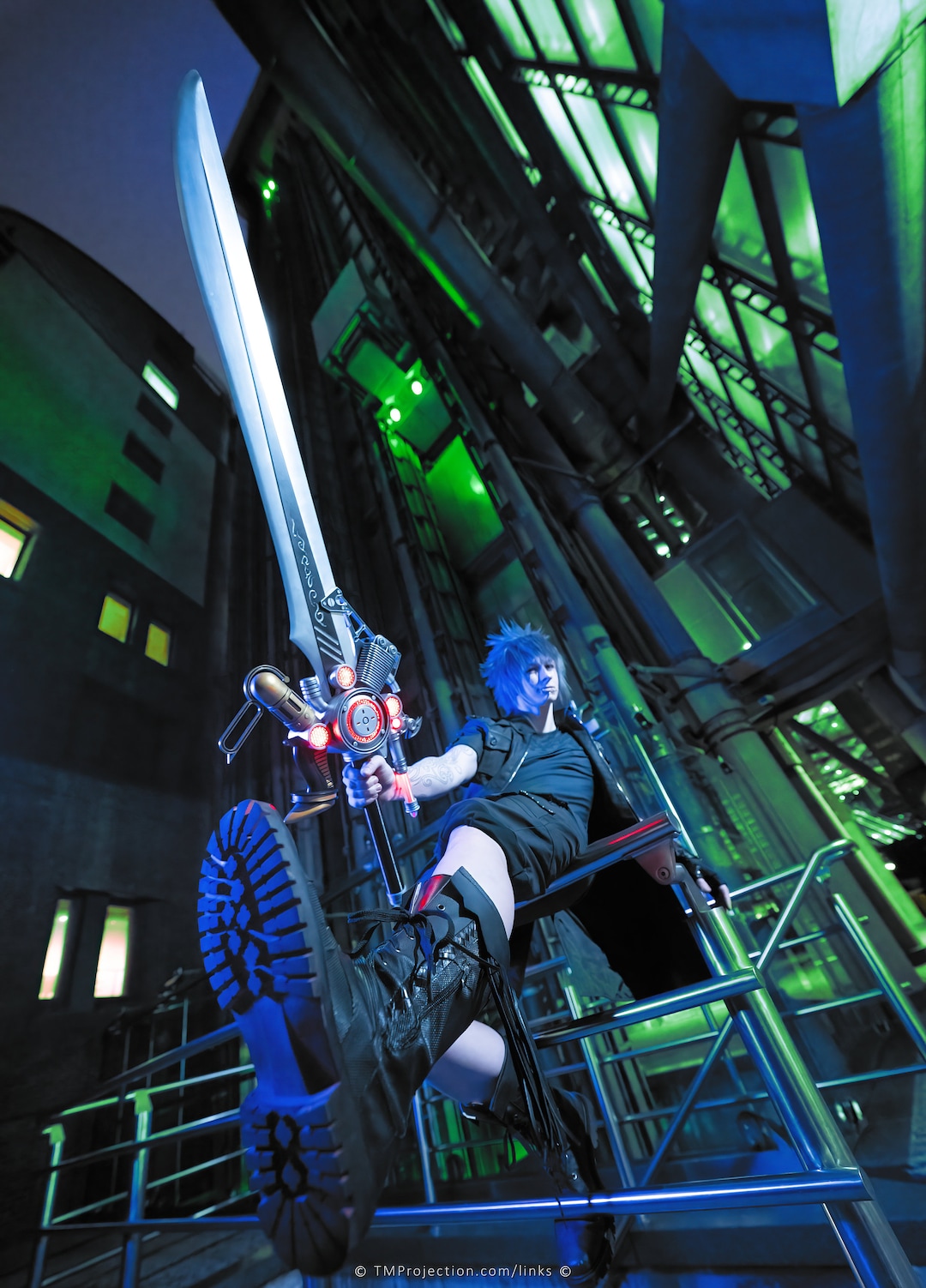 Noctis Lucis Caelum Engine Blade Final Fantasy XV 3D Printed Plastic ...