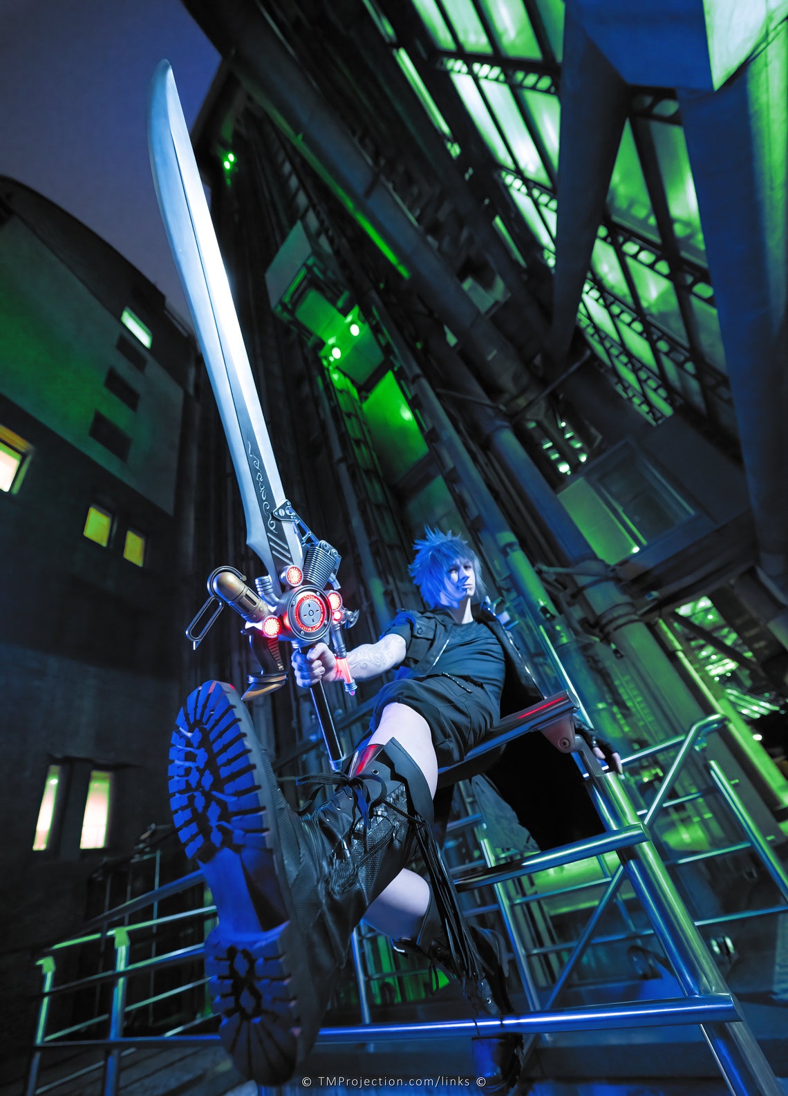 Noctis Lucis Caelum Engine Blade Final Fantasy XV 3D Printed Plastic ...