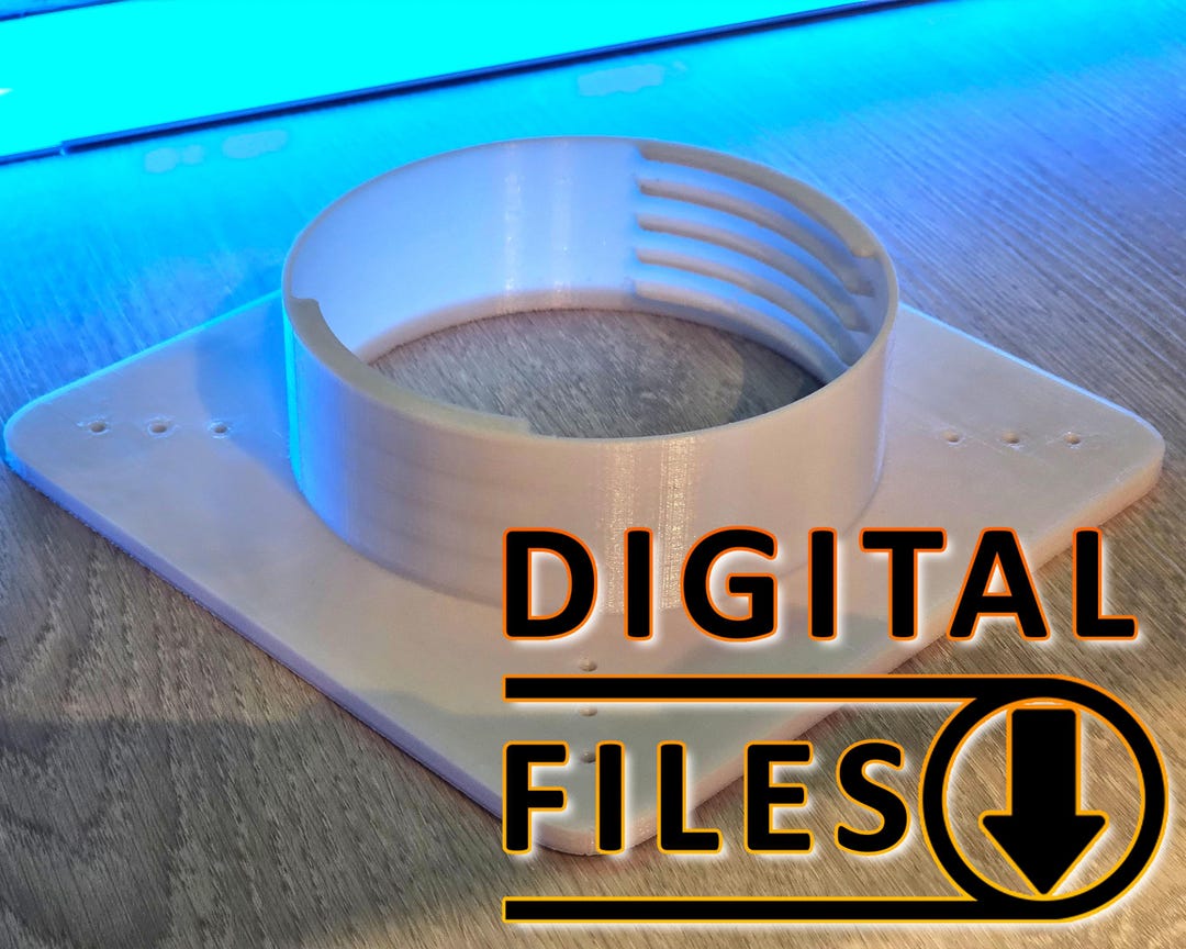 Air Conditioning Exhaust Pipe Adaptor for Ceiling 5" or 6" Inch Hose 3D ...