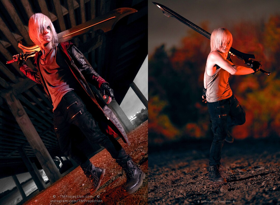 Devil May Cry DMC Reboot Tmprojection as Dante DIGITAL - Etsy