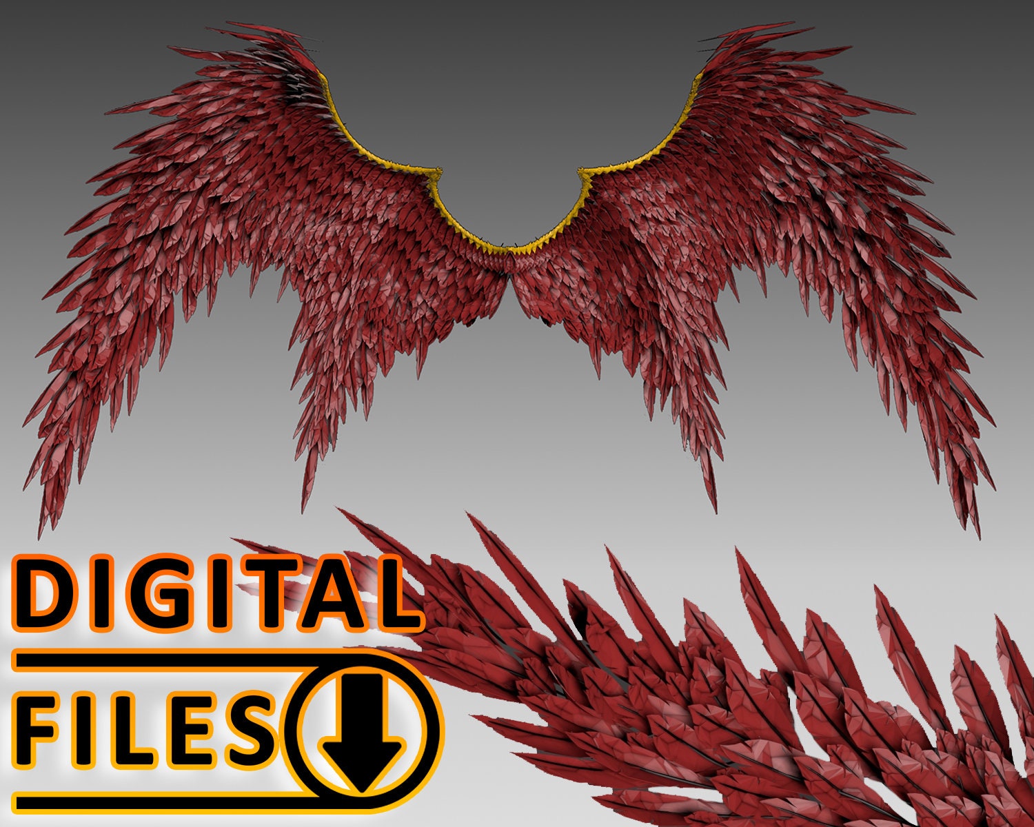 Chibi Devil Wings