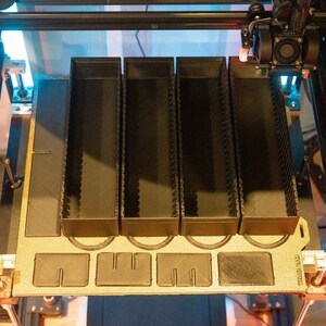Compartment Storage Drawers, Separators, Drill Bit Organiser Slots 3D ...