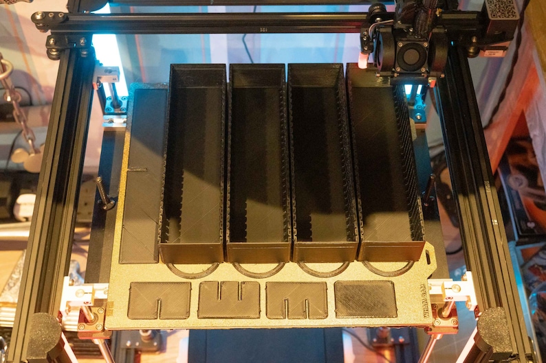 Compartment Storage Drawers, Separators, Drill Bit Organiser Slots 3D ...