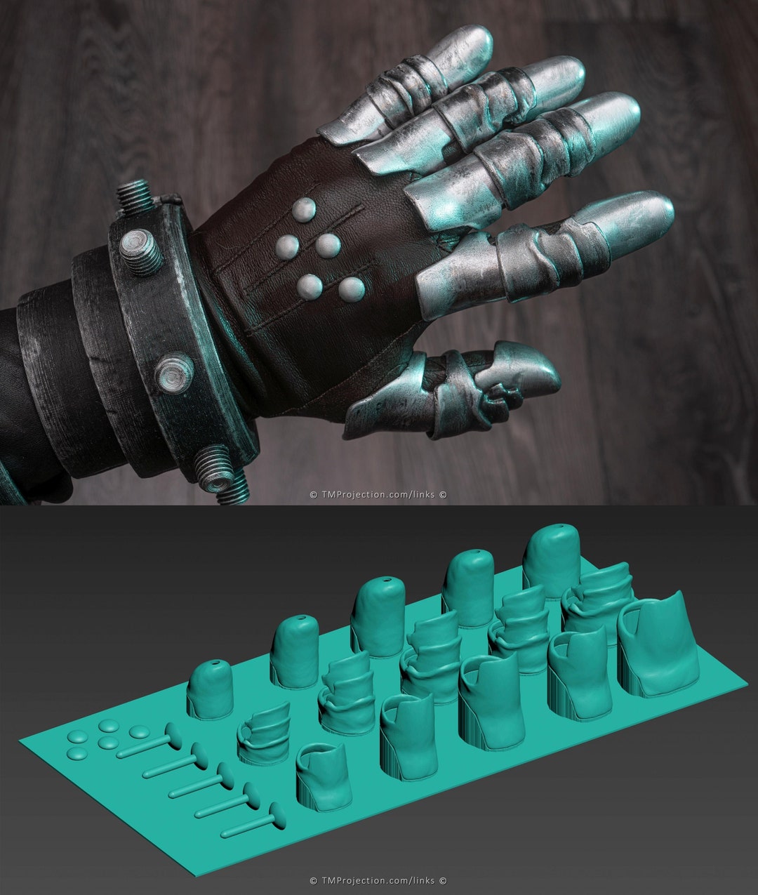 Cloud Strife Fingers Armour 3D PRINTING FILES - Etsy
