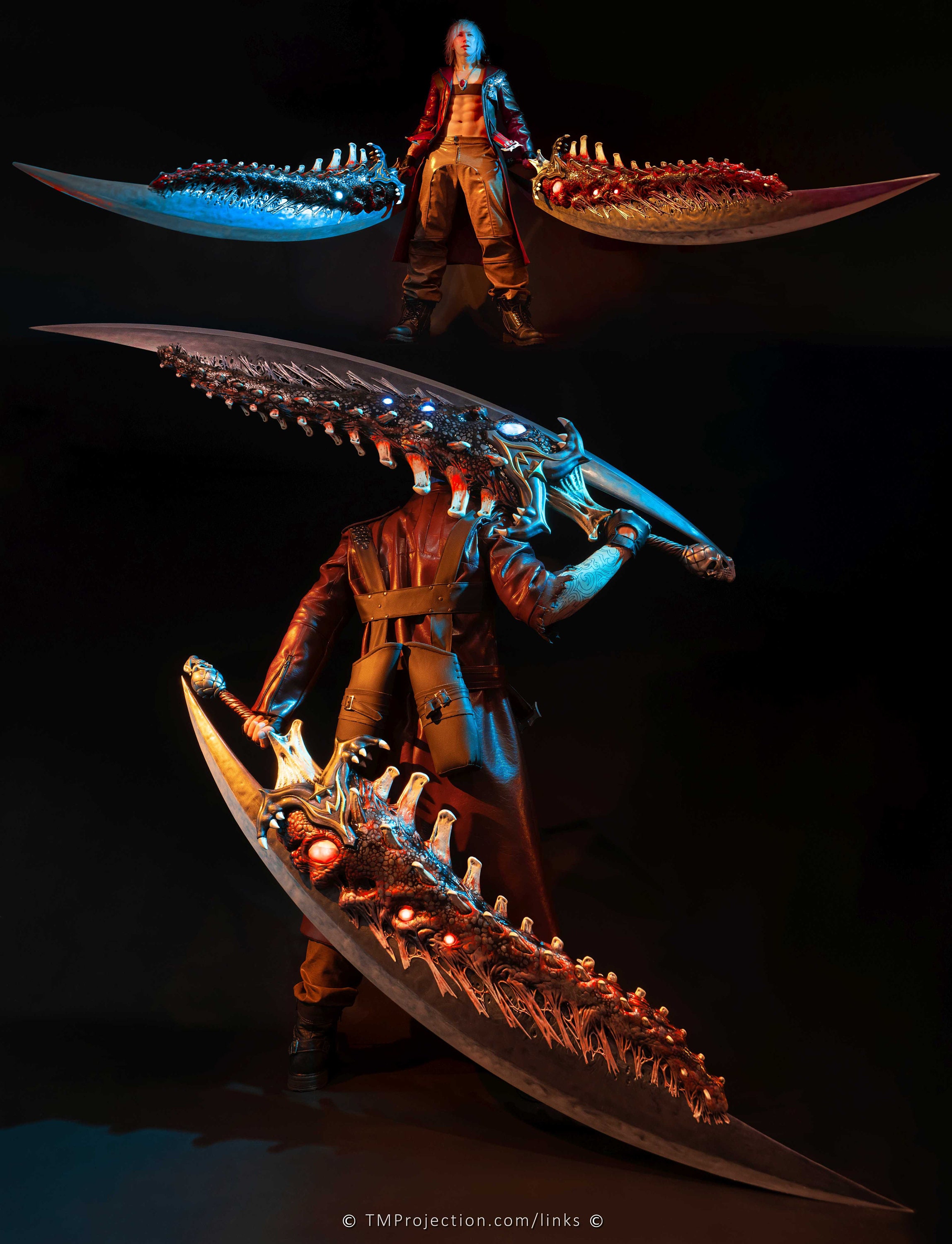 Devil May Cry 5 Demon Sword Sparda 1 to 1 Scale Replica made to Order ...
