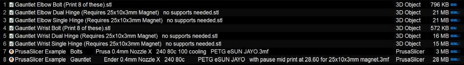 Cloud Strife Gauntlet 3D PRINTING FILES - Etsy