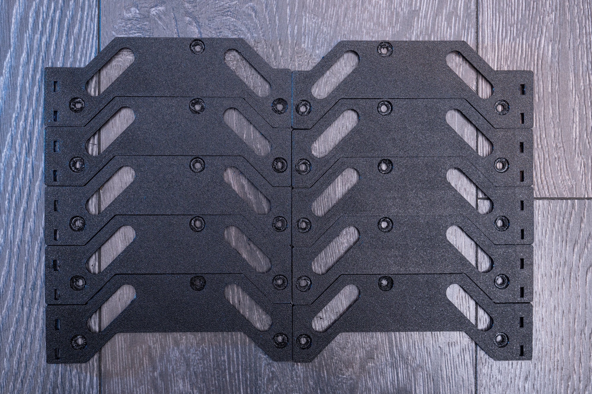 10 X Stackable 3.5 Inch Hard Disk Drive Mounts With 12x12cm Fan ...