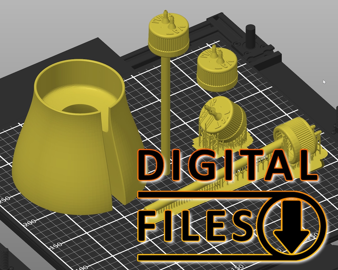 Anycubic Auto-feed Cap and Upside Down Drip Redesigned Robust Zero ...