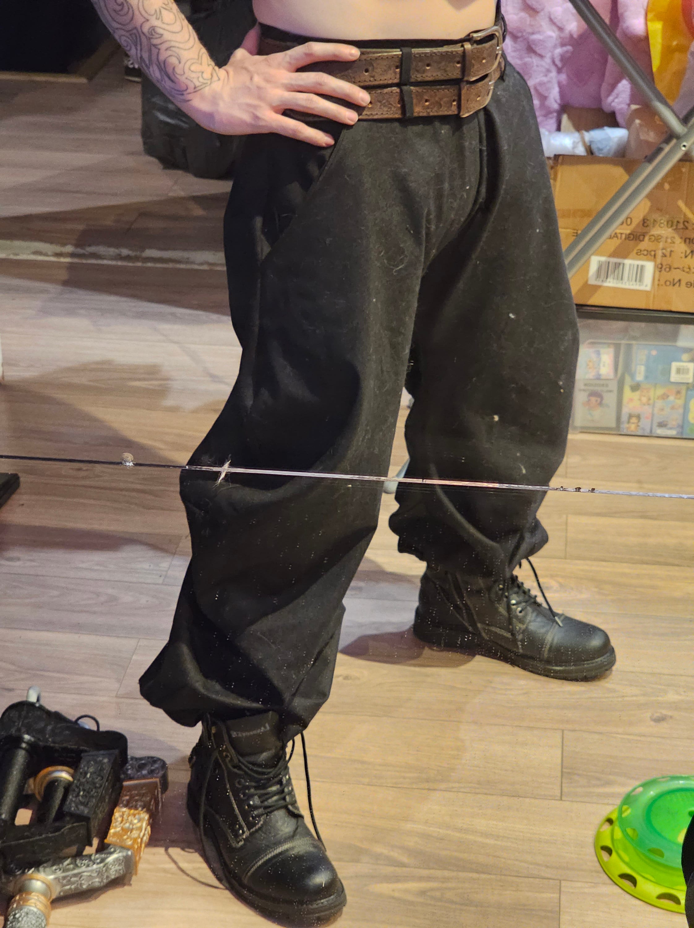 Cloud Strife Zack Fair Soldier Pants Sewing Pattern Final Fantasy VII ...