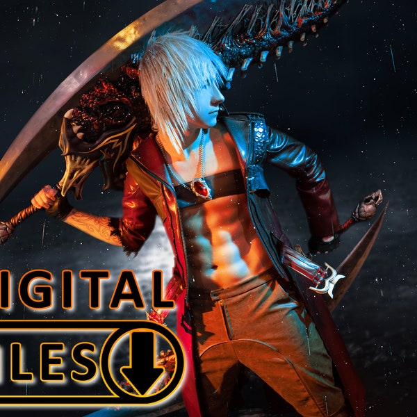 Devil May Cry 3 Dante Cosplay Etsy