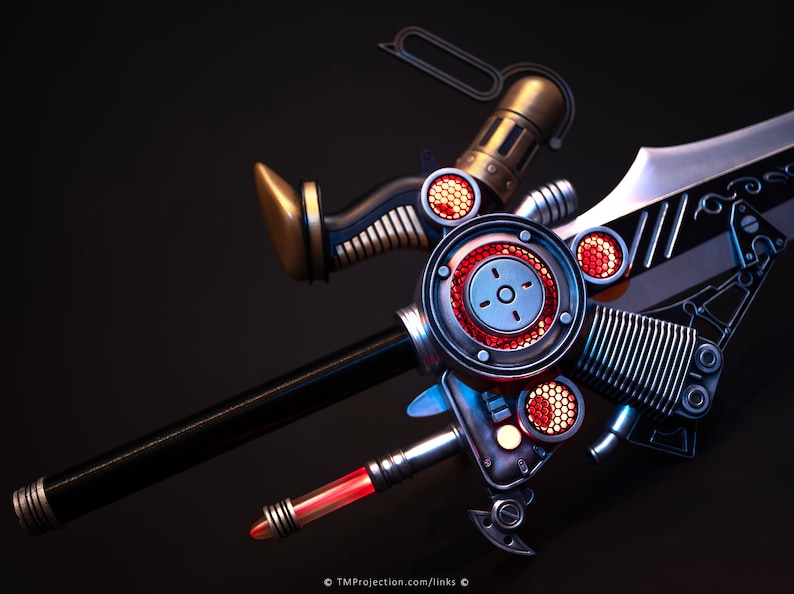 Noctis Lucis Caelum Engine Blade Final Fantasy XV 3D Printed Plastic ...