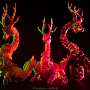 Japanese Forest Dragon Articulated Oriental Fidget Toy - Etsy