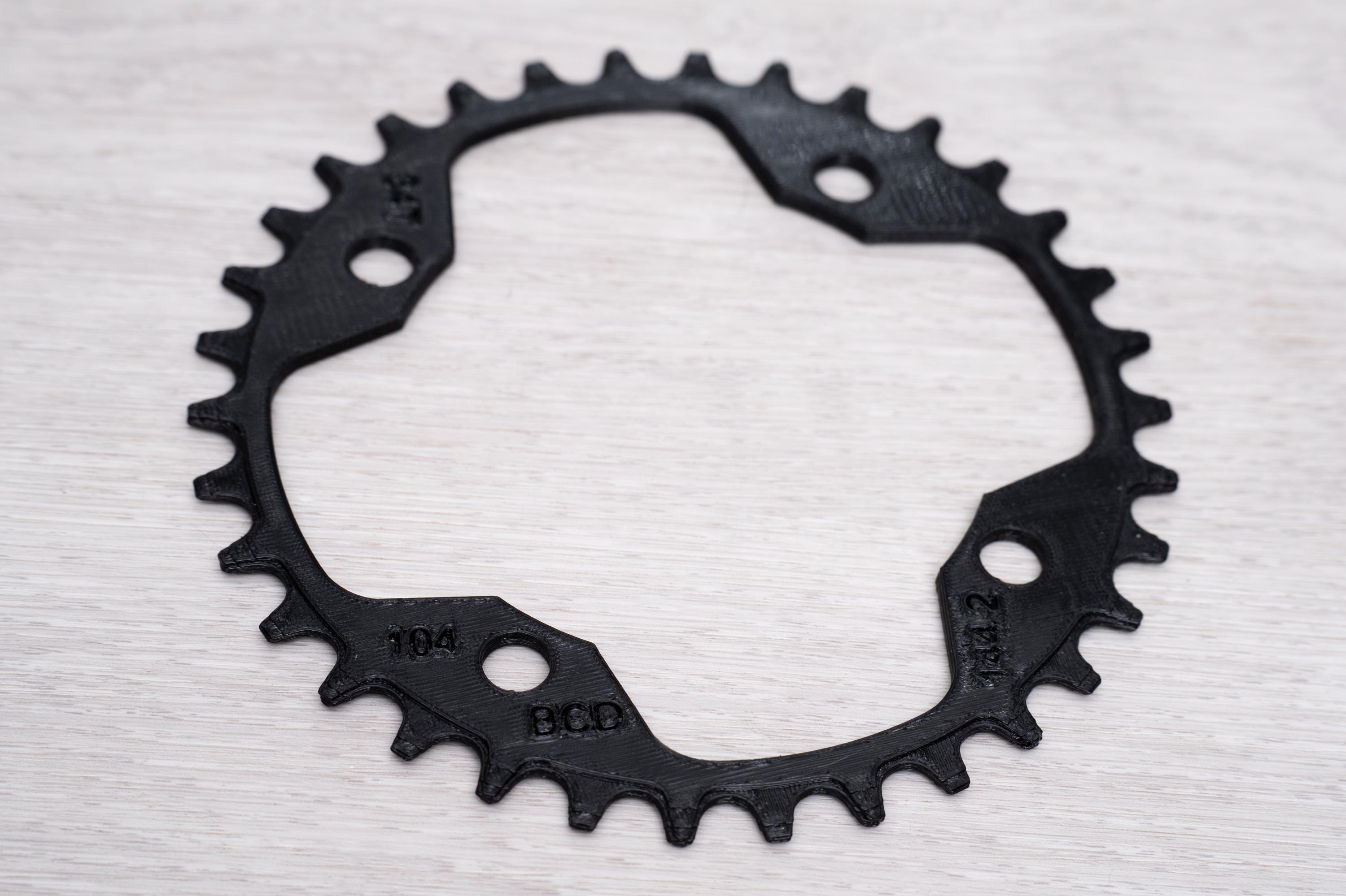 104 BCD Chainring STL Files, 32-60 Teeth (digital Download) - Etsy