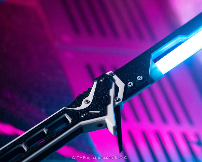 Cyberpunk 2077 PIXEL RGB LED Arasaka Thermal Katana V2, Sheath, Battery ...