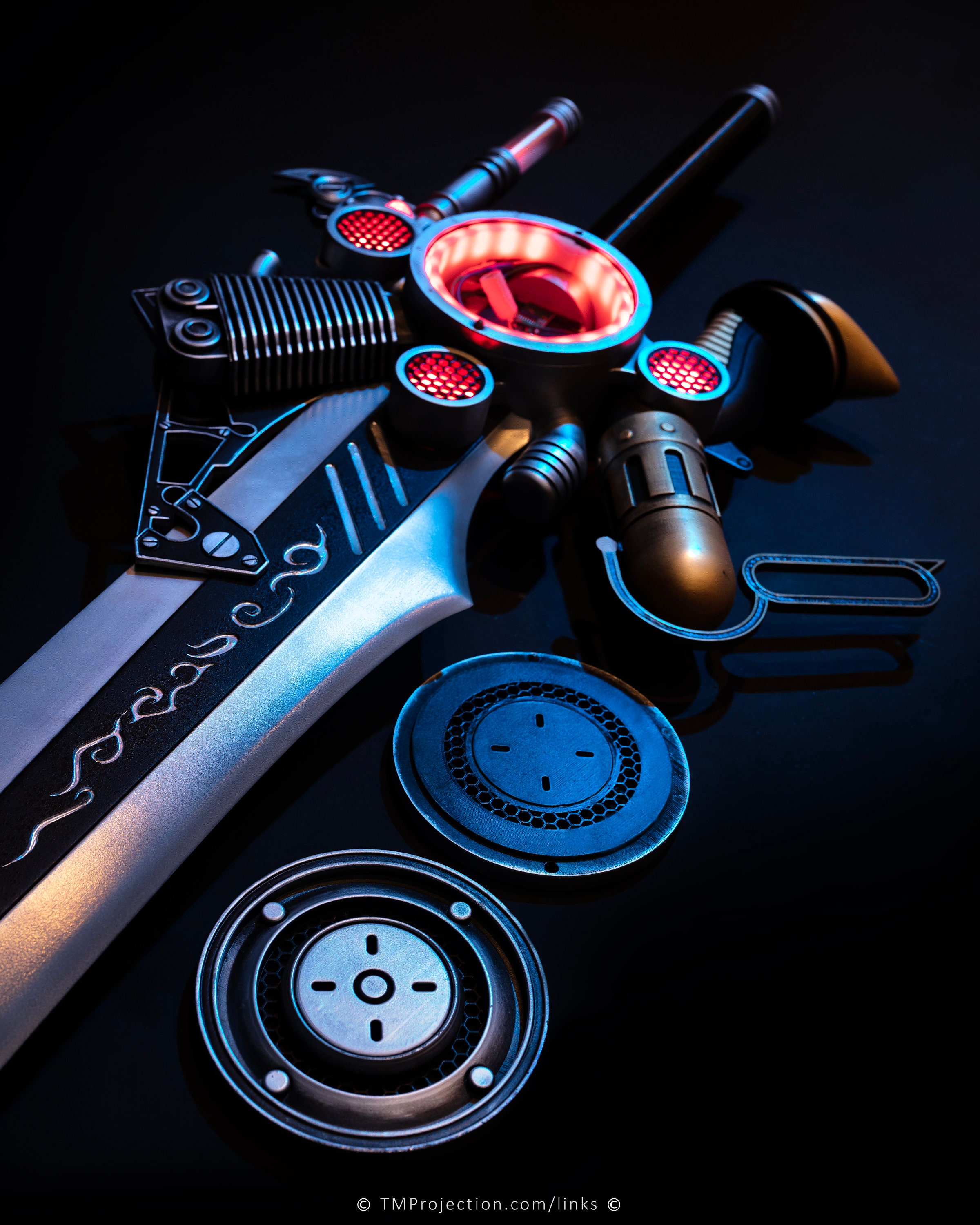 Noctis Lucis Caelum Engine Blade Final Fantasy XV 3D Printed Plastic ...