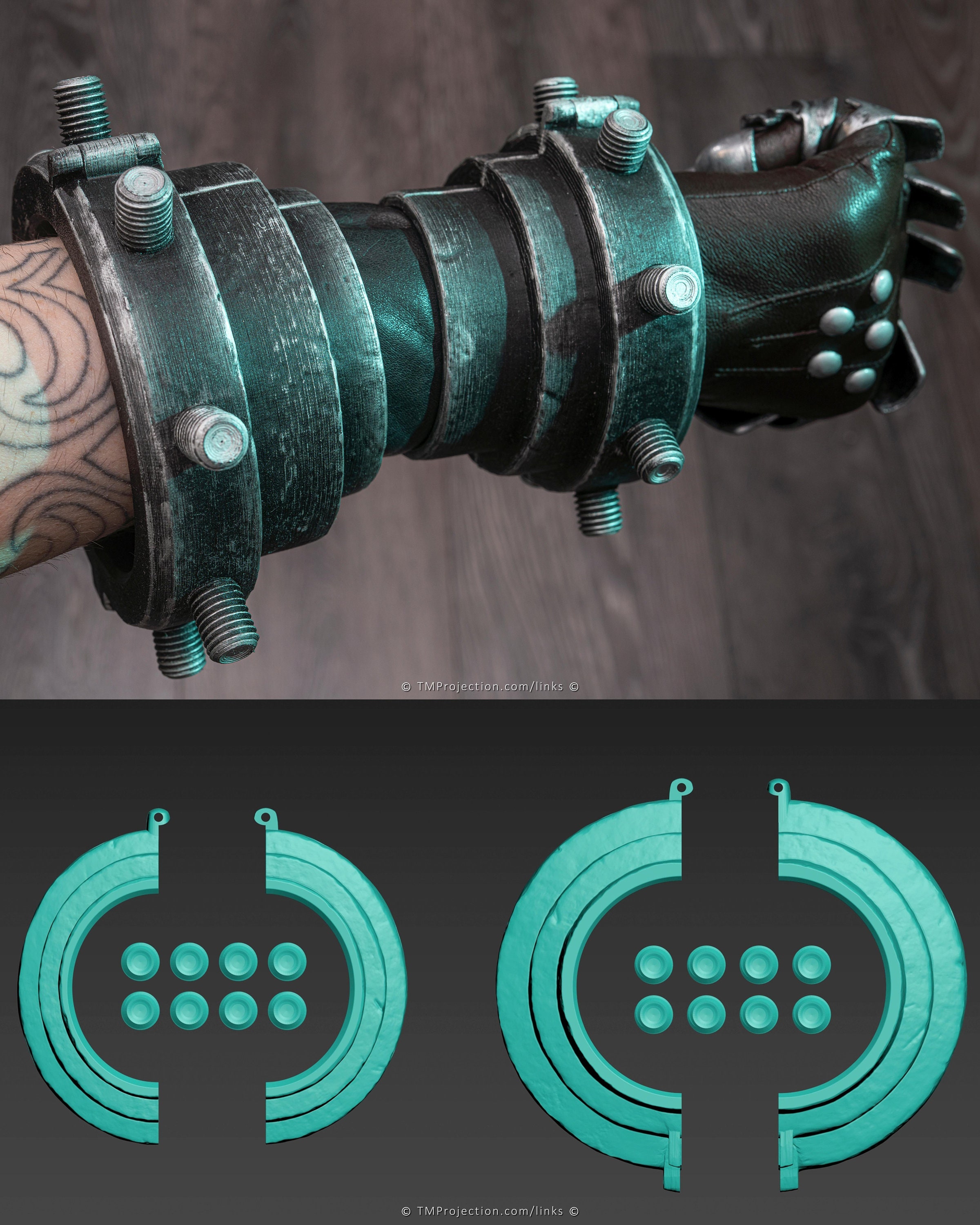 Cloud Strife Gauntlet 3D PRINTING FILES - Etsy