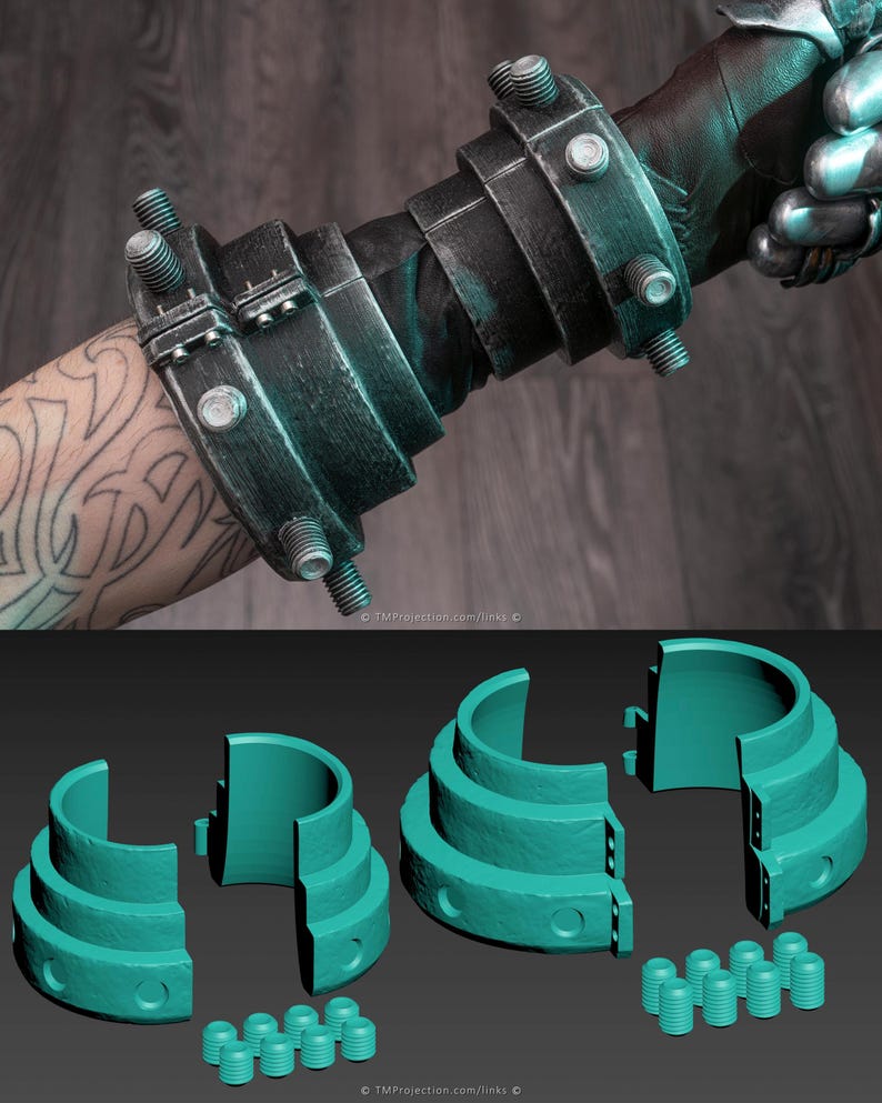 Cloud Strife Cosplay 3D Print Files: Armor, Sword + Tutorials (digital ...