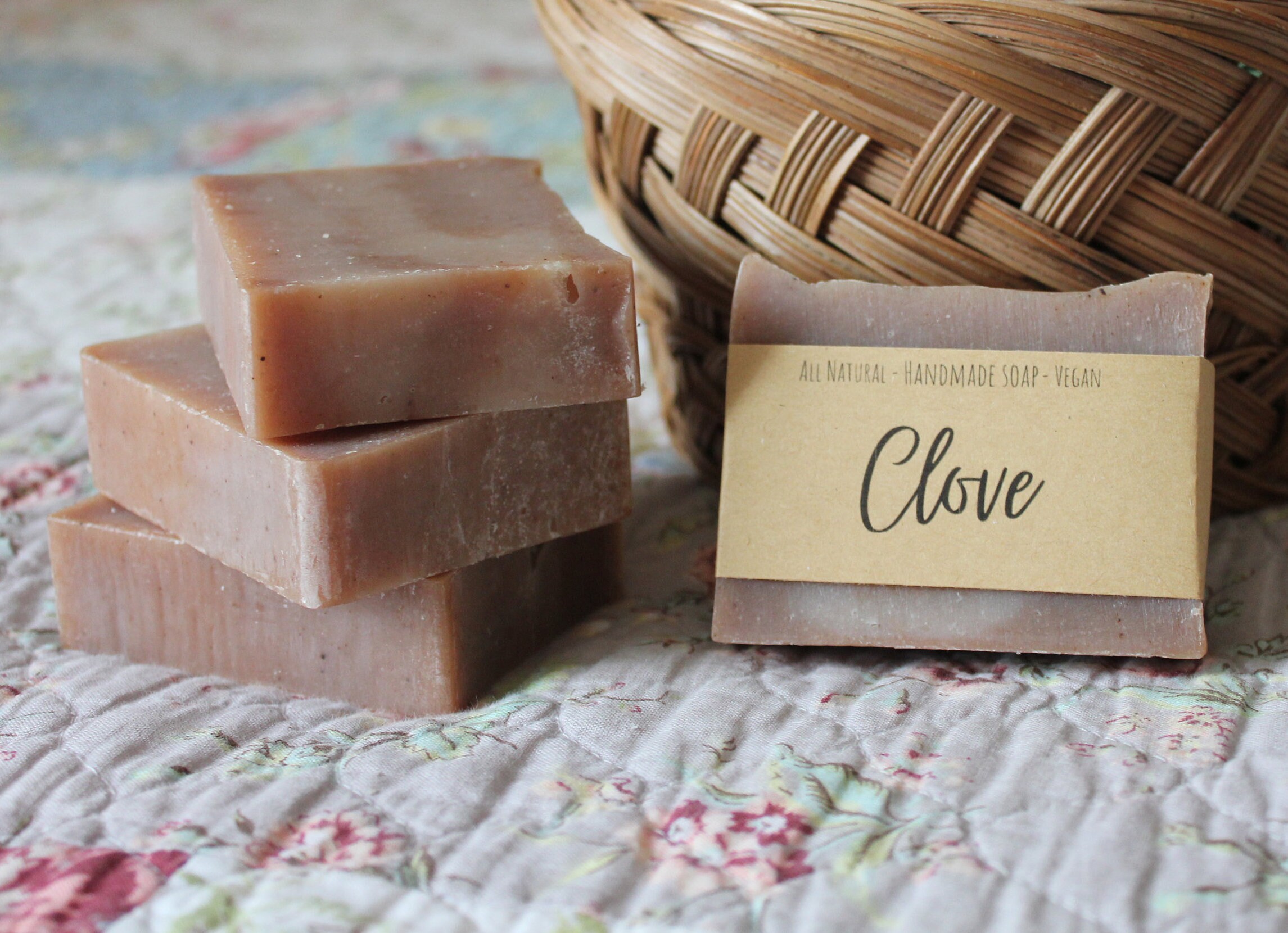 Clove All Natural Bar Soap Vegan Handmade Soap Cold Etsy