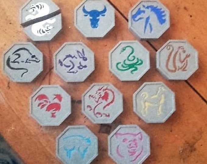 Jackie Chan Adventures - Talismans Set - 3d Print - Etsy Jackie Chan Adventures - Talismans Set - 3d Print - Etsy