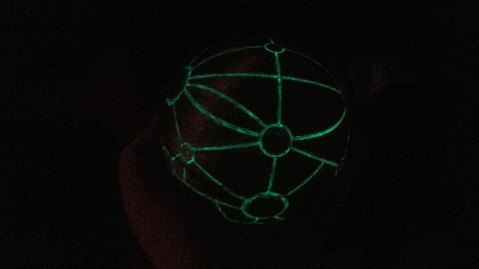 Treasure Planet Map Ball Design