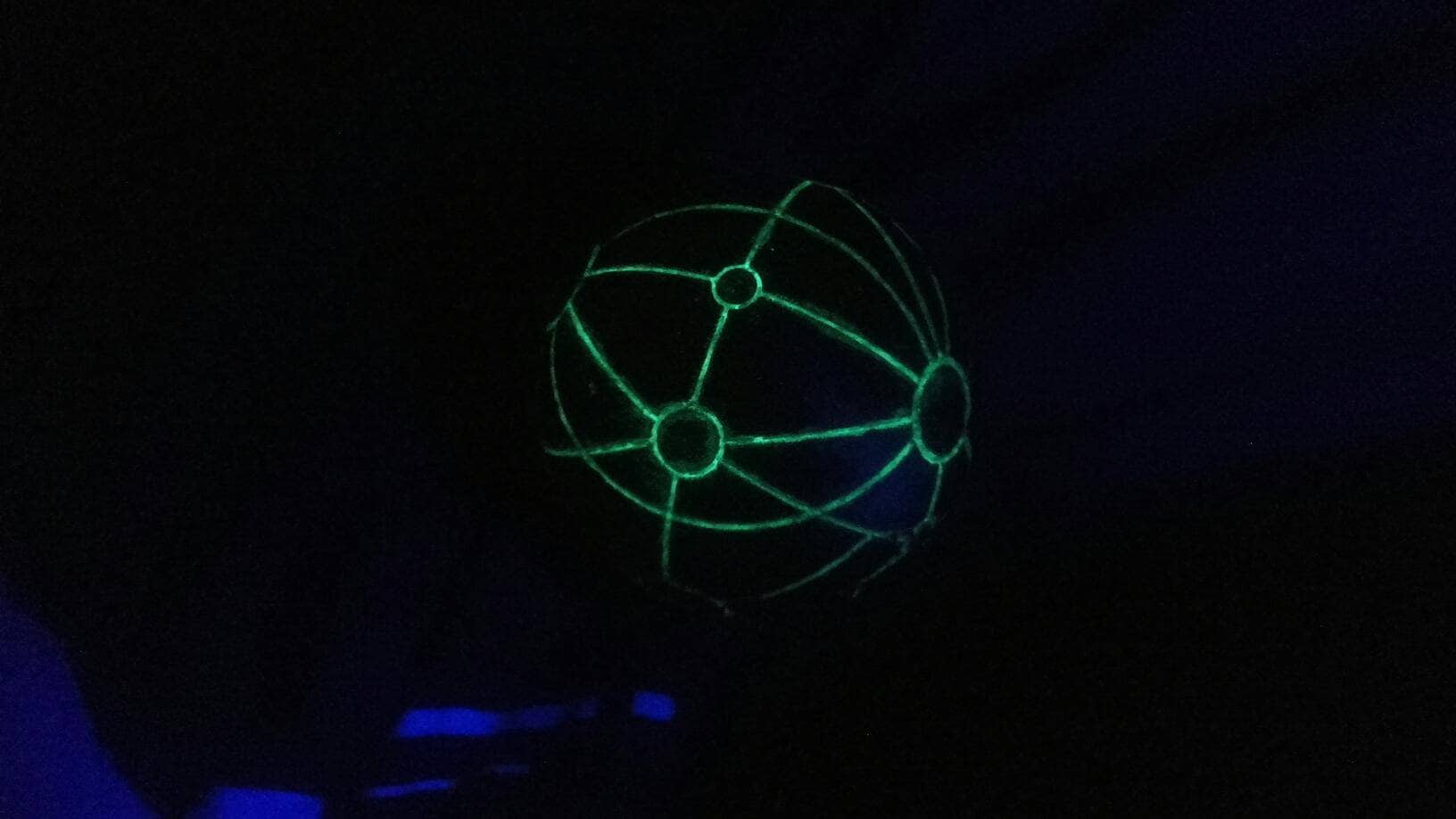 Treasure Planet Map Ball Design