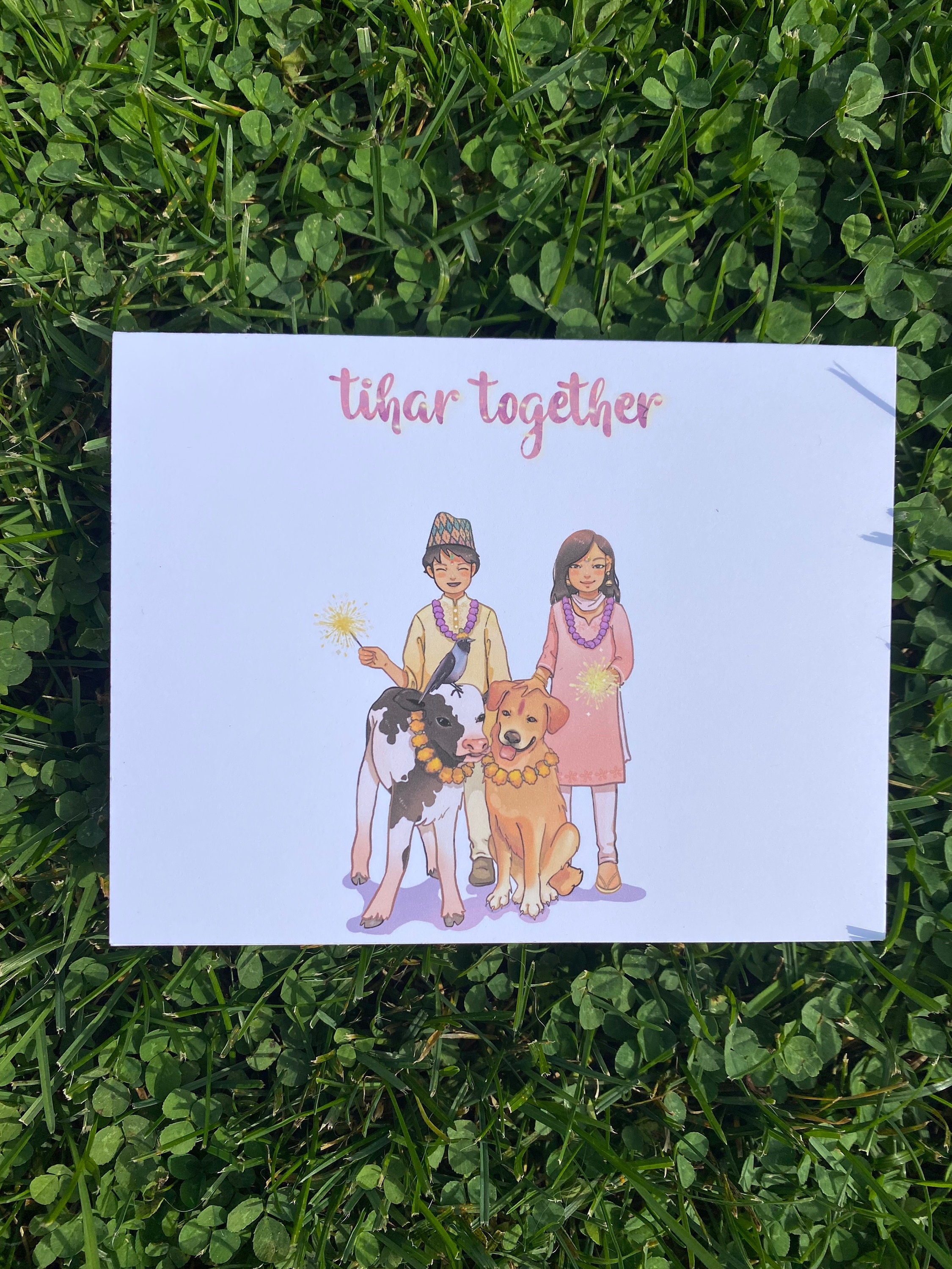 Tihar | Nepali Greeting Card, Kurkur Tihar, Deepawali, Diwali, Nepali ...