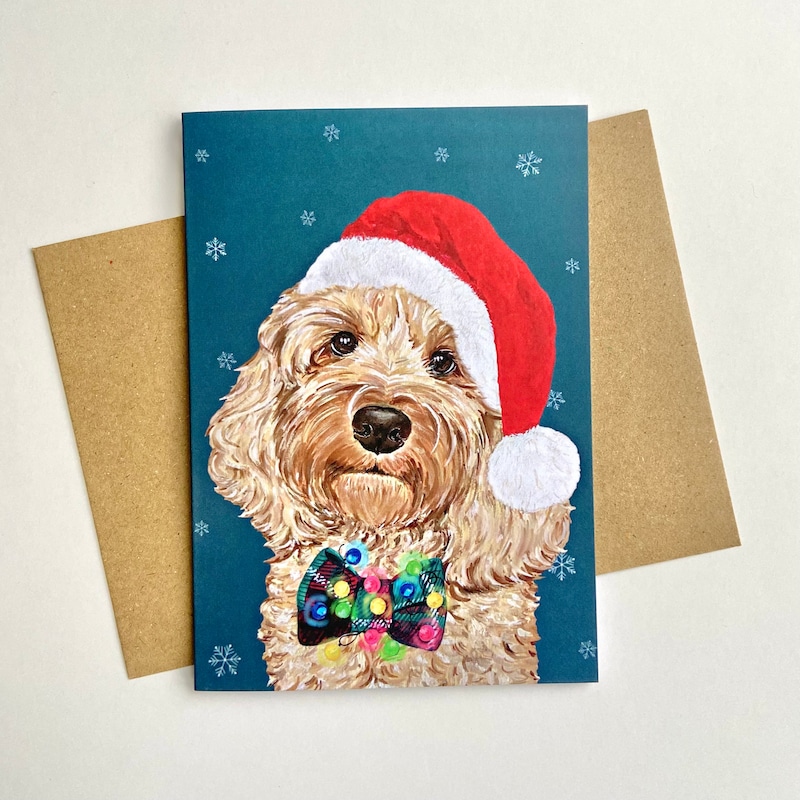 Cockapoo Christmas Cards - Etsy UK