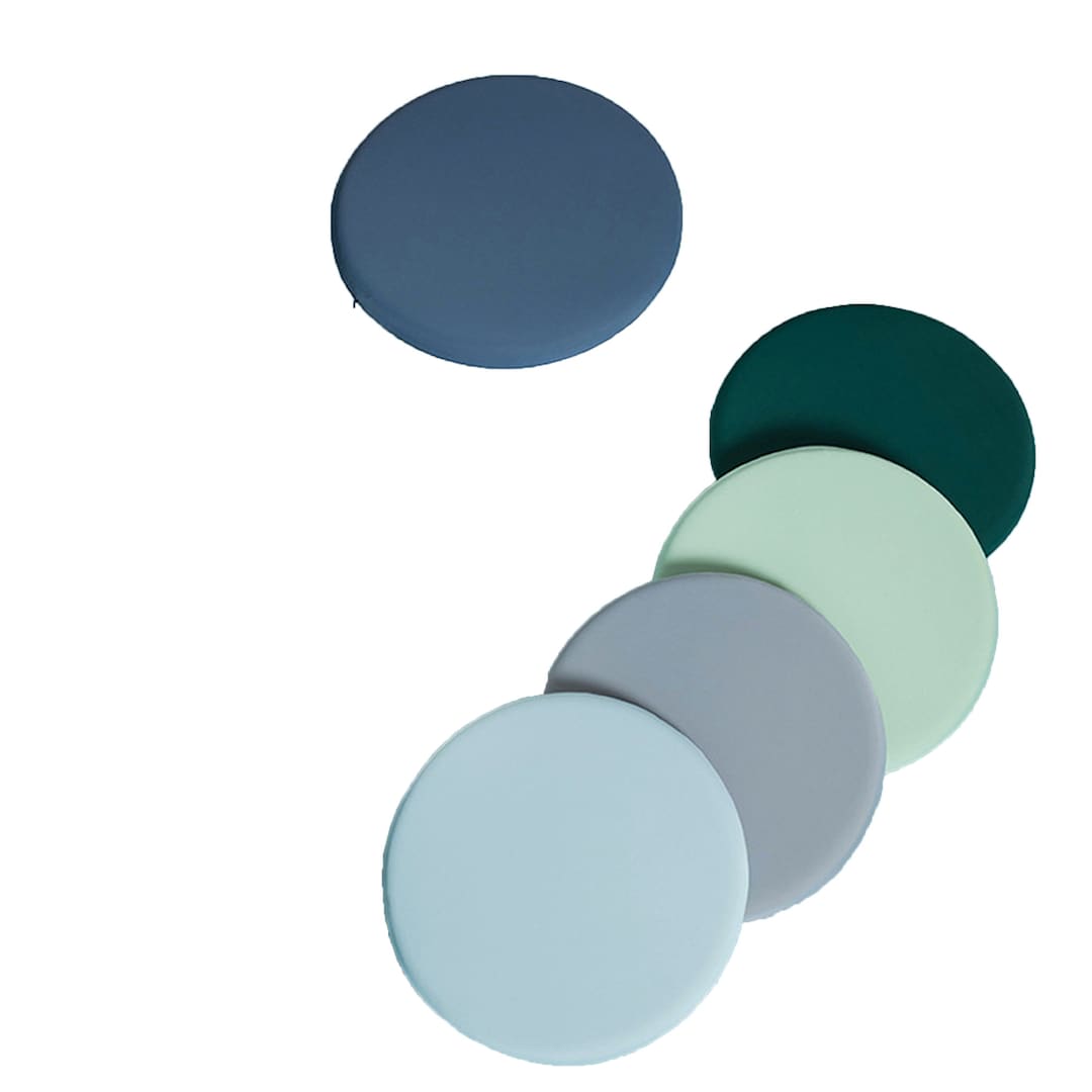 Round Memory Foam Chair Cushions Dine Chair Pad Kitchen - Etsy